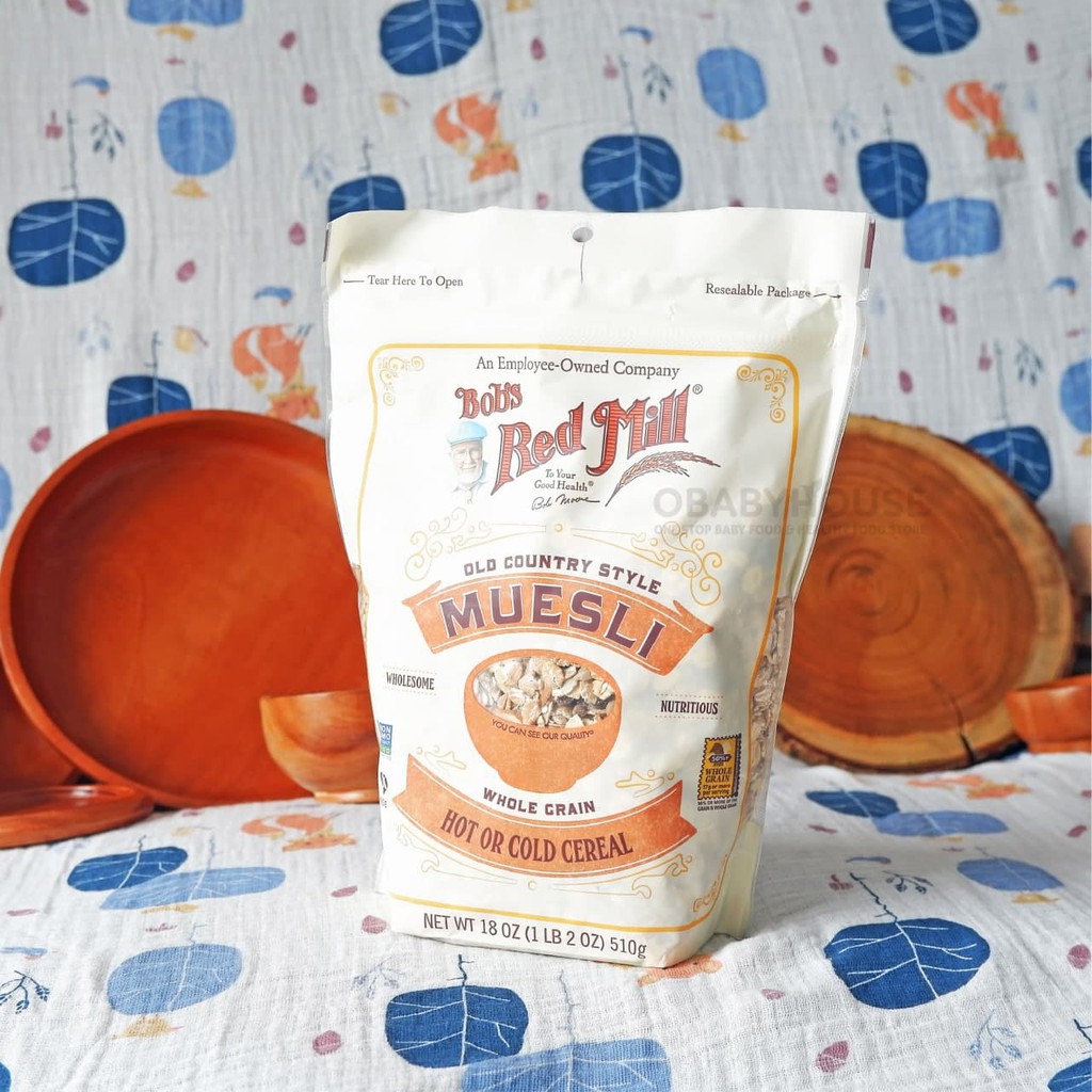 Jual Bobs Red Mill Muesli Hot Or Cold Cereal 510 gram | Shopee Indonesia