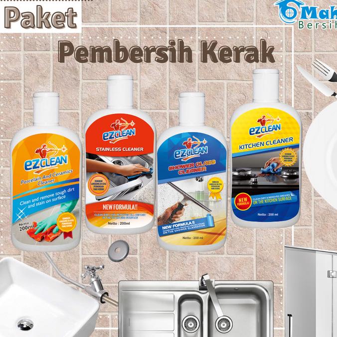 Jual Produk Unggulan] Quarter Pack - Pembersih EZClean Porcelain ...
