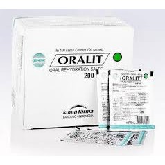 Jual Oralit Untuk Dehidrasi, Diare, Muntah Box isi 100 Sachet | Shopee ...
