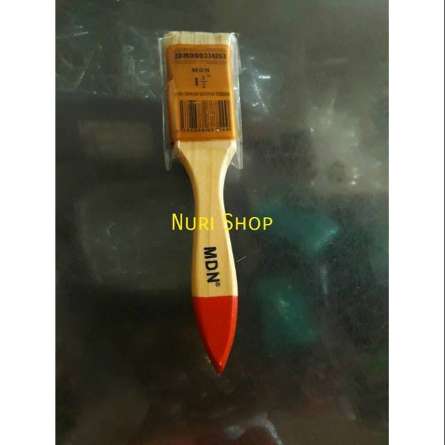 Jual Kuas Cat 1 1/2 inch atau kuas cat MDN 1 1/2" inch | Shopee Indonesia