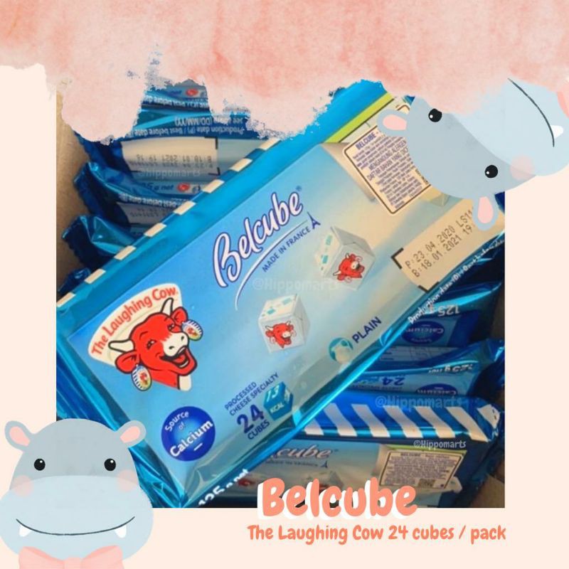 Jual Belcube Plain Cheese Spread Keju untuk Mpasi Bayi | Shopee Indonesia