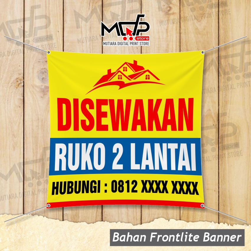 Jual SPANDUK BANNER 1X1 M DIKONTRAKAN DIJUAL DISEWAKAN MDPRINTSTORE ...