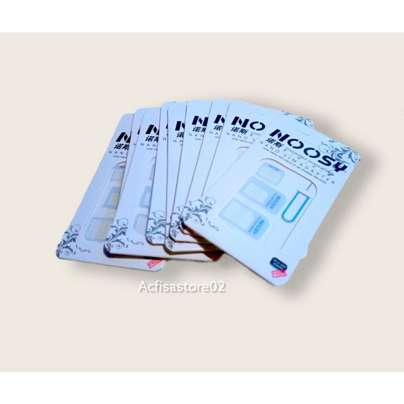 Jual tusukan sim hp tusuk kartu noosy sim card ejector 3 in 1 ( nano ...