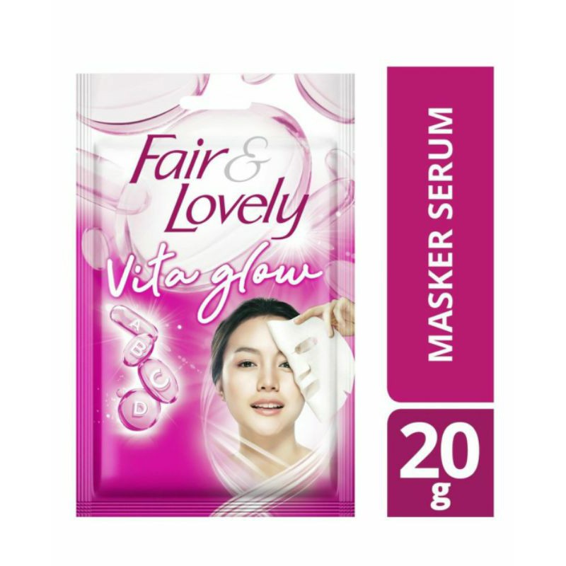 Jual Fair & Lovely Multivitamin Serum Seet Mask 20 g | Shopee Indonesia