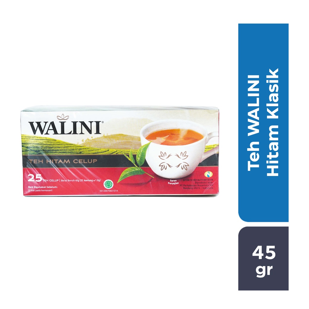 Jual TEH WALINI HITAM KLASIK | Shopee Indonesia