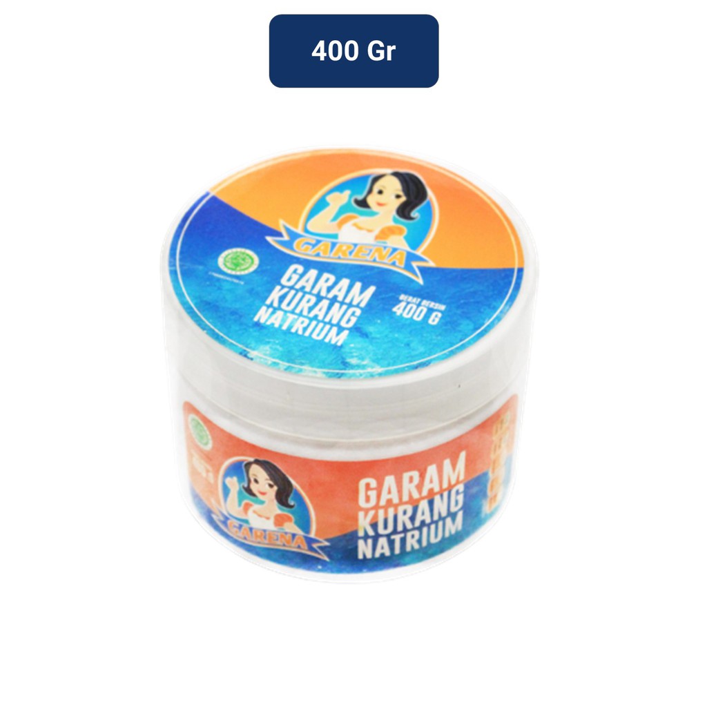 Jual Garena Garam Kurang Natrium 400gr | Shopee Indonesia
