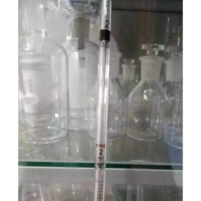 Jual Measuring pipette - pipet ukur 2ml Pyrex class A | Shopee Indonesia