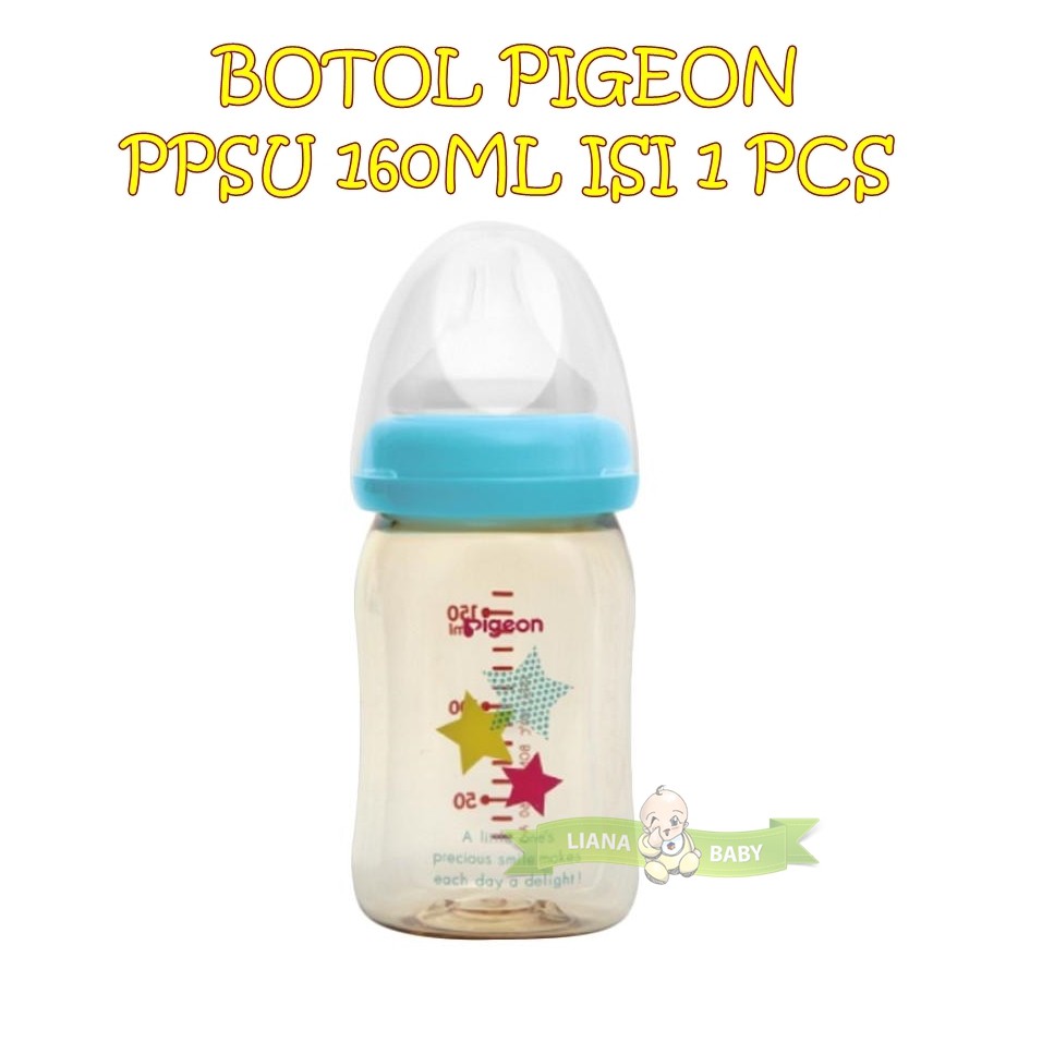 Jual BOTOL PIGEON PPSU 160ML ISI 1 PCS | Shopee Indonesia