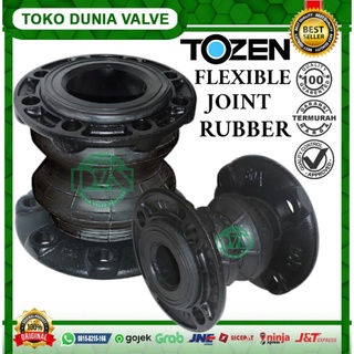 Jual TOZEN TWINFLEX 2" DN50 - JIS 10K FLEXIBLE JOINT MATERIAL RUBBER ...