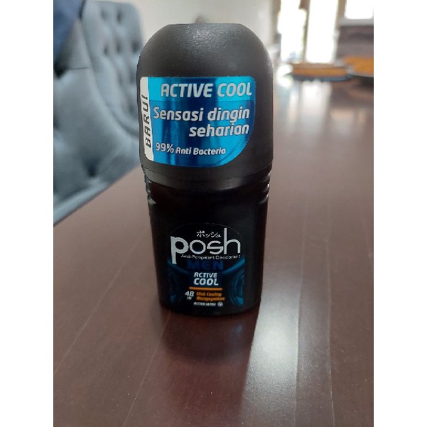 Jual Posh Men Active Cool Deodorant Roll On 50ml Indonesia|Shopee Indonesia