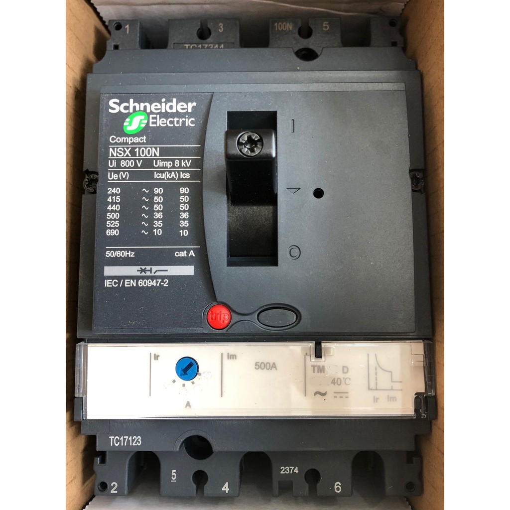 Jual SCHNEIDER MCCB 50KA NSX100N 3P 40A TMD LV429844 | Shopee Indonesia