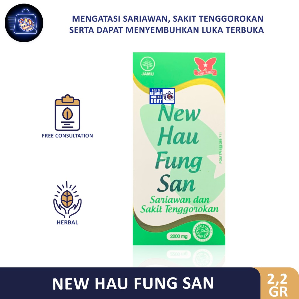 Jual NEW HAU FUNG SAN SPRAY // Sakit Tenggorokan dan Sariawan | Shopee ...