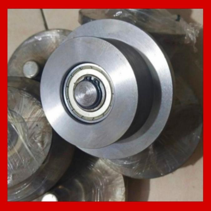 Jual ^%^%^%^%] Roda Lift Barang Premium Rel Unp 100x50mm Atau WF Bahan ...