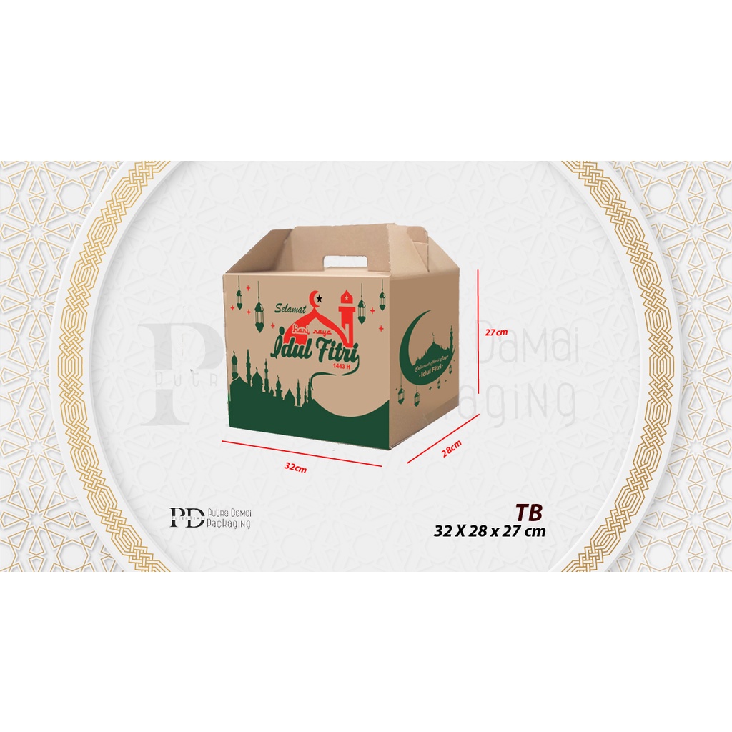 Jual TAS BESAR Kardus / Box Tas Lebaran / Box Parcel / Dus Idul Fitri ...