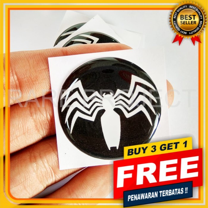 Jual STIKER GAMBAR VENOM STIKER MOTOR EMBLEM LENTUR AKSESORIS SEPEDA ...