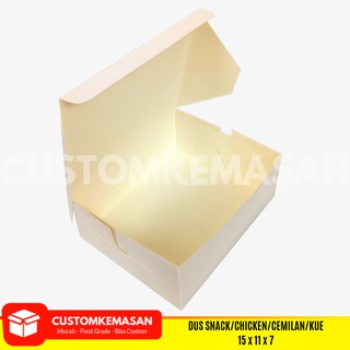 Jual Dus Box Nasi / Dus Cemilan / Box cemilan / Box Fried Chicken ...