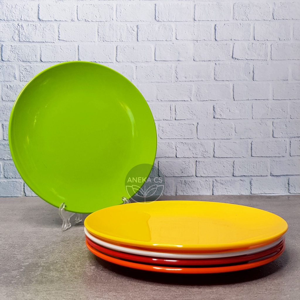 Jual Piring Melamin 7 inch - Piring Kecil - Piring Ceper - Piring Datar ...