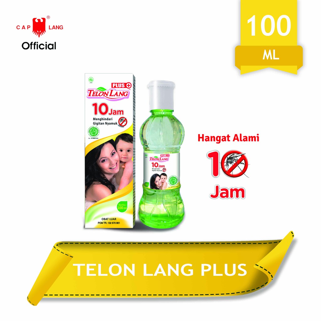 Cap Lang TELON LANG PLUS 100 ML | Shopee Indonesia