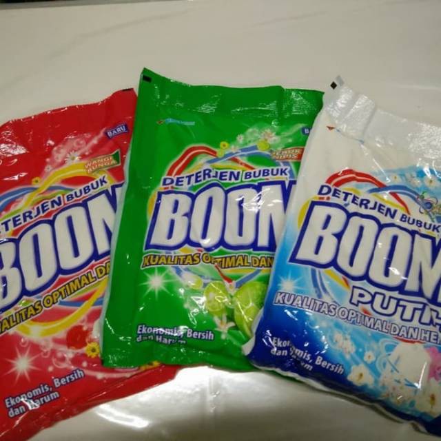 Jual Boom Powder Detergent Bag 315gr | Shopee Indonesia
