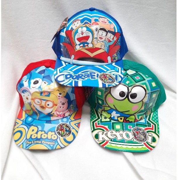 Jual Topi Anak Doraemon,Keropi,Pororo | Shopee Indonesia
