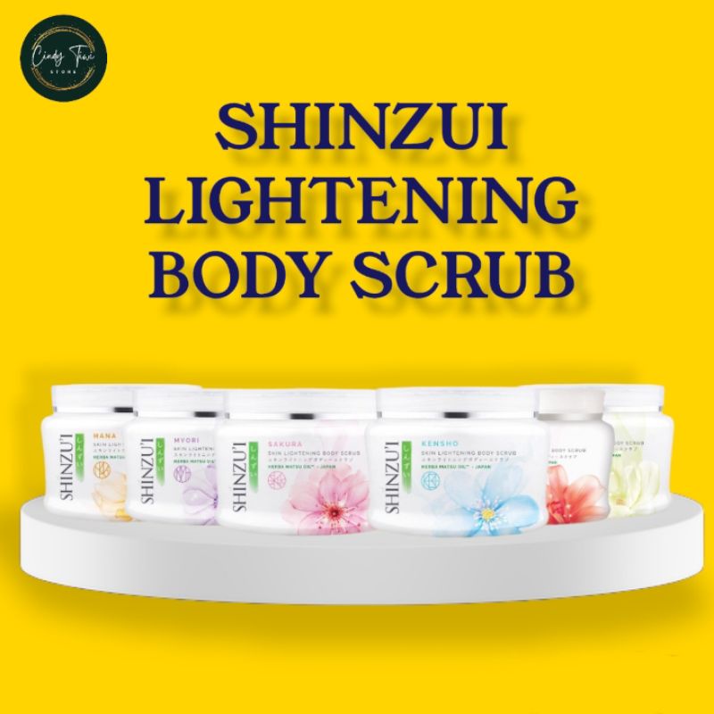 Jual SHINZUI LIGHTENING BODY SCRUB ALL VARIAN | Shopee Indonesia