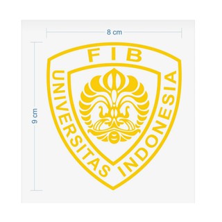 Jual STICKER KAMPUS STIKER TEKNIK SIPIL UNIVERSITAS INDONESIA LEM KUAT ...