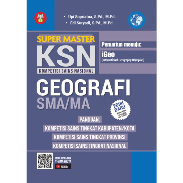 Jual BUKU SUPER MASTER KSN ( KOMPETISI SAINS NASIONAL ) GEOGRAFI SMA MA / OLIMPIADE GEOGRAFI ...