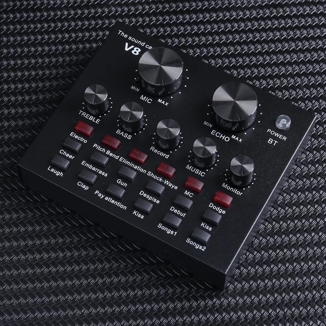 Jual Sound card V8 Mixer Bluetooth SoundCard V8 Audio Soundcard ... Jual Sound card V8 Mixer Bluetooth SoundCard V8 Audio Soundcard ...