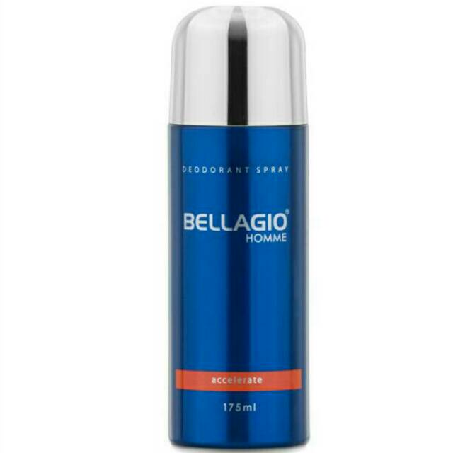 Jual BELLAGIO DEODORANT BODY SPRAY ACCELERATE (ORANGE) 175 ML Indonesia ...