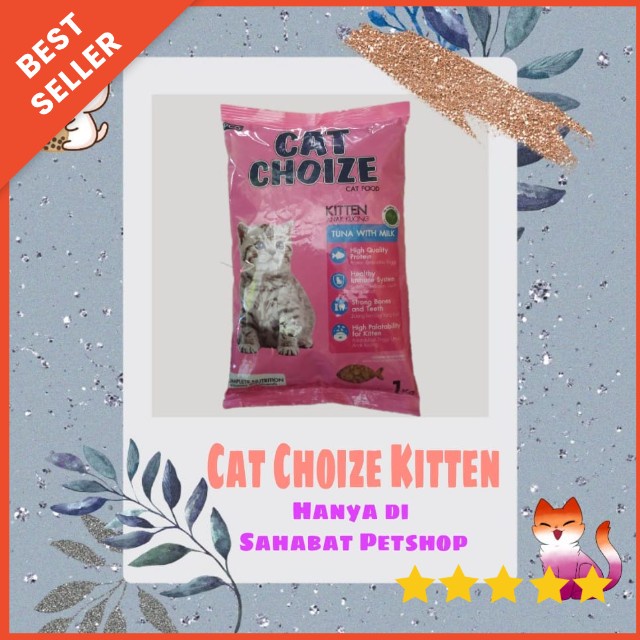 Jual Cat Choize kitten 1kg | Shopee Indonesia