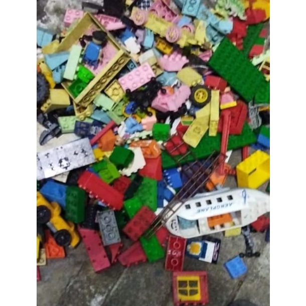 Jual mainan bekas Lego duplo ke harga Rp 40.000/kg | Shopee Indonesia