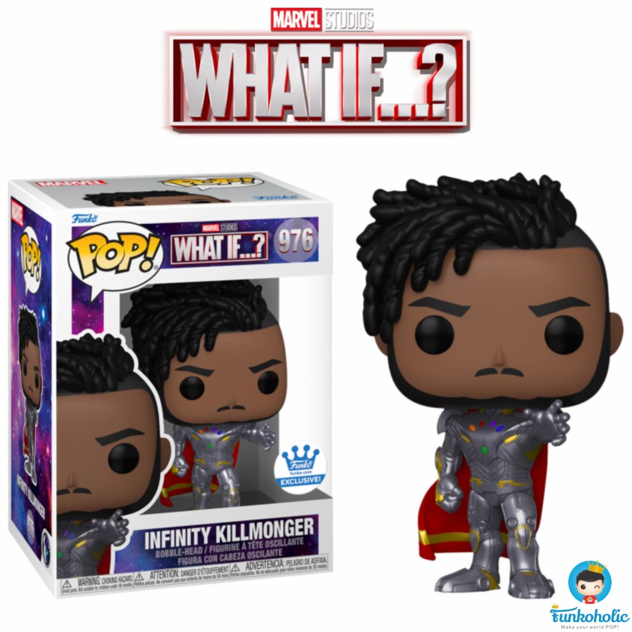 Jual Funko POP! Marvel What If...? - Infinity Killmonger Reaching ...