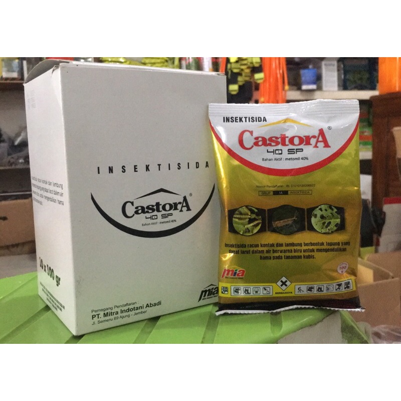Jual Castora - Obat Hama pencegahan paling ampuh Ulat, Lalat Buah, Belalang, Kutu Daun, metomil ...
