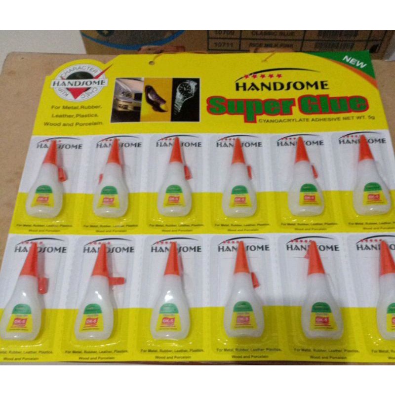 Jual Lem Super Glue Botol Lem Serbaguna Isi 12 Pcs | Shopee Indonesia