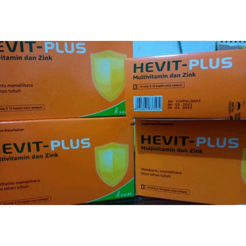 Jual HEVIT PLUS/ PROVE Z / Multivitamin/vit C/vit B/zinc | Shopee Indonesia