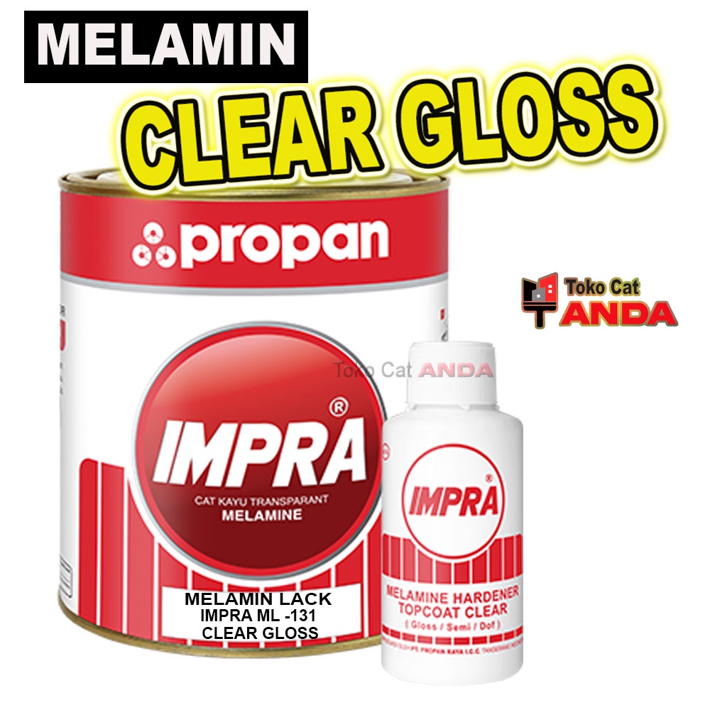 Jual Impra MELAMIN Clear Gloss ML131 PROPAN | Shopee Indonesia