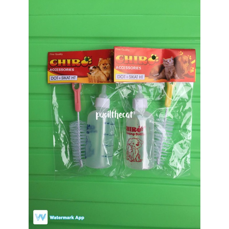 Jual Botol Susu Anak Kucing dan Sikat Botol Susu Kitten | Shopee Indonesia