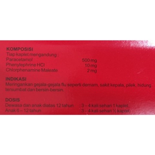 Jual Aflucaps PE/ Obat Pilek / Demam / Bersin-bersin / Hidung Tersumbat ...