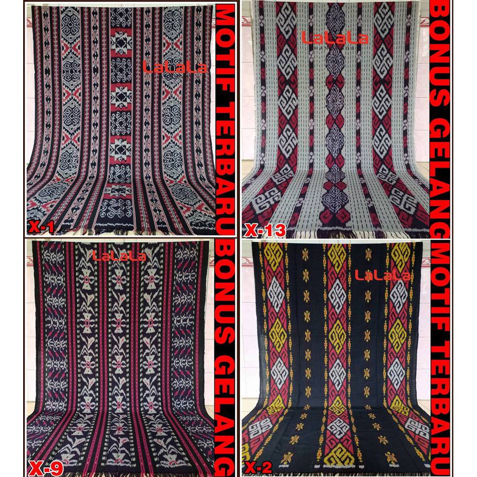 Tenun ikat blanket etnik dayak lombok sumba bali troso jepara toraja ...