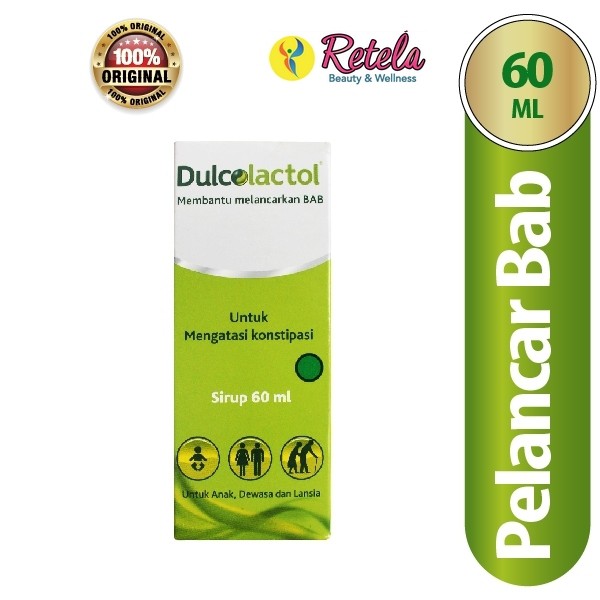 Dulcolactol Sirup 60 Ml Obat Pelancar Buang Air Besar | Shopee Indonesia