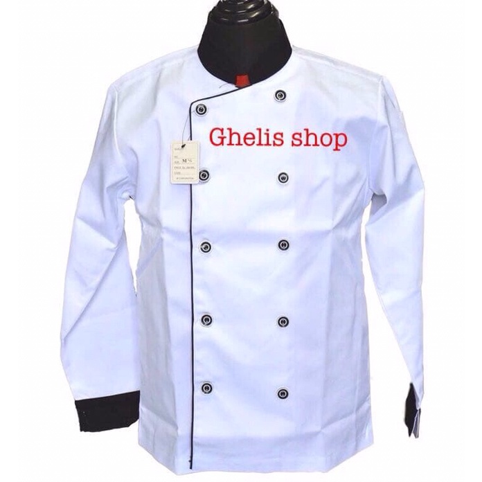 Jual PRIA-KOKI-SERAGAM- BAJU KOKI.MENERIMA PESANAN,BISA DI BORDIR ...