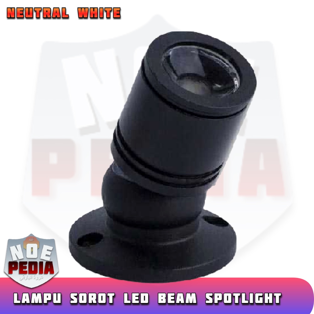 Jual Lampu Sorot LED Beam Spotlight 3W 220V Neutral White | Shopee ...