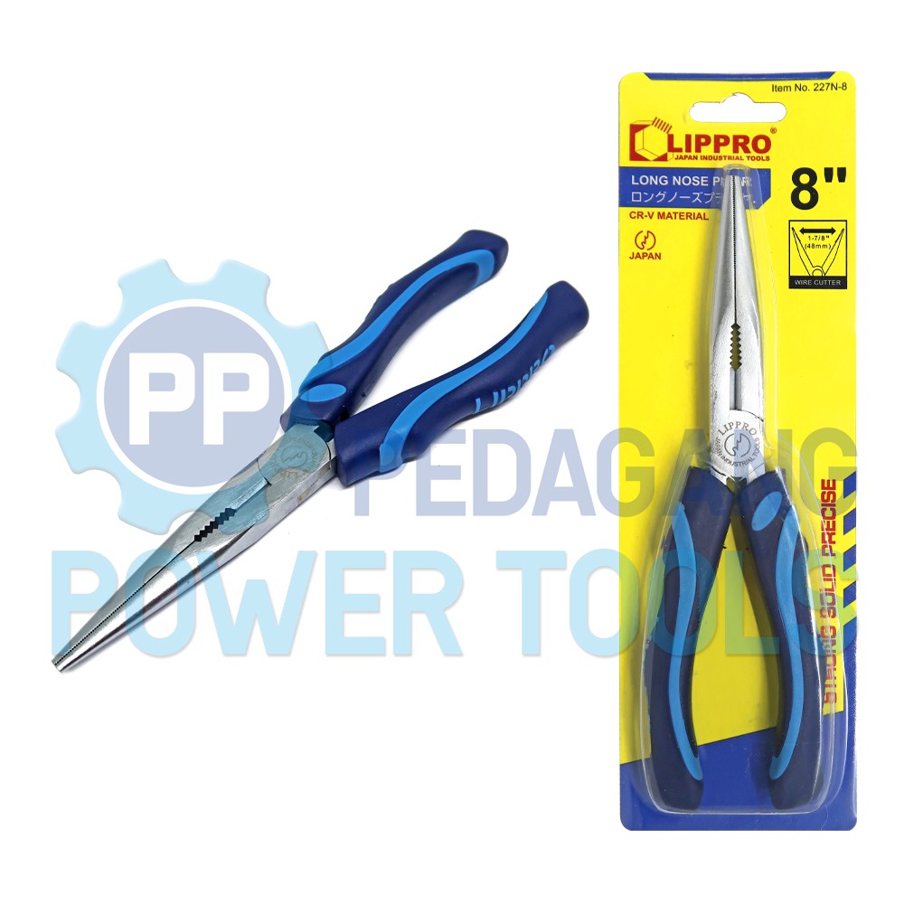 Jual LIPPRO TANG LANCIP 8 INCH LONG NOSE PLIERS 227N-8 | Shopee Indonesia