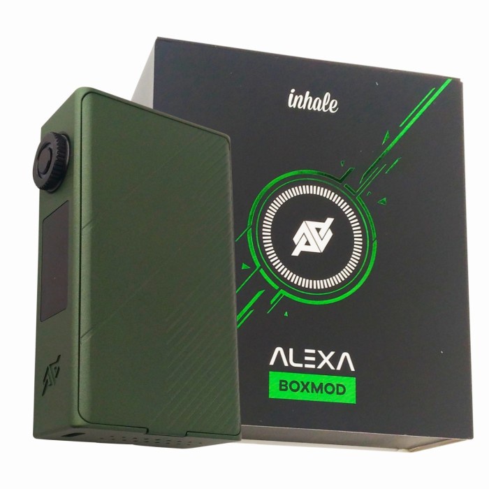 Jual Mod Vape Alexa Box Mod 200w Green Authentic By Inhale | Shopee ...