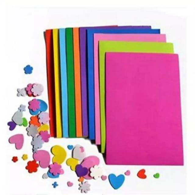 Jual 1 pak (10 lembar) Spons Kertas Busa EVA 0.1cm Indonesia|Shopee ...
