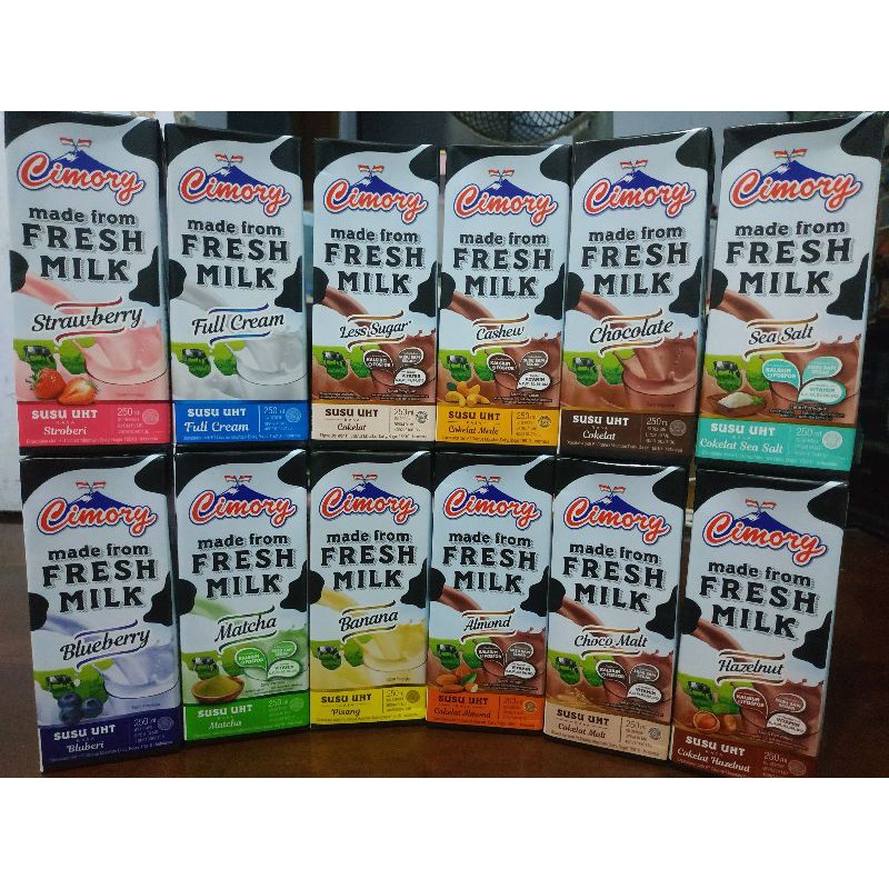 Jual Cimory Susu UHT 250 ml | Shopee Indonesia