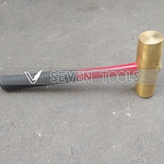 Jual Brass hammer 2 kg palu batu kuningan 5 LBS Brass stone hammer ...