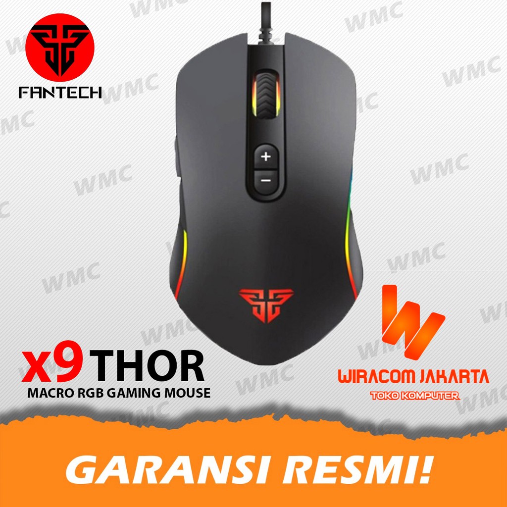 Jual Fantech X9 THOR Macro Gaming Mouse | Shopee Indonesia