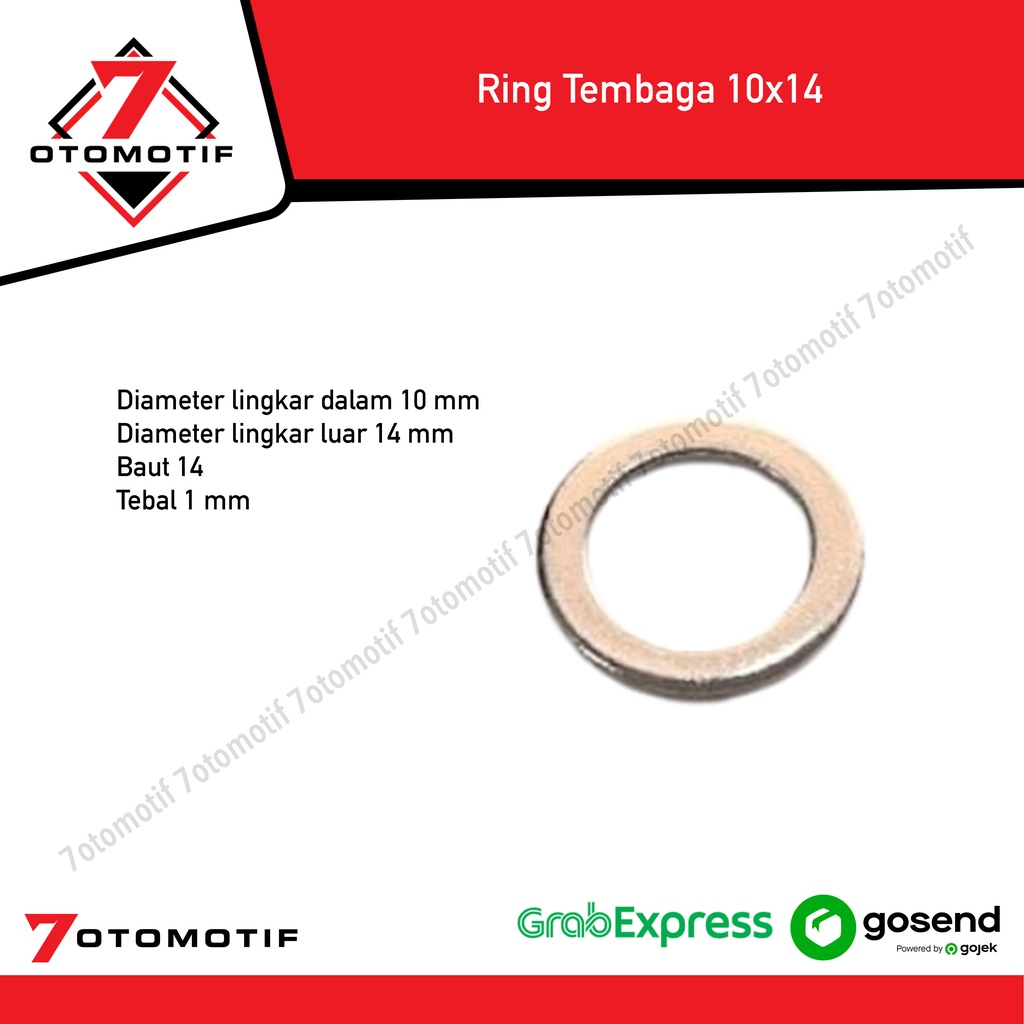 Jual Ring Tembaga M10 10x14 | Shopee Indonesia