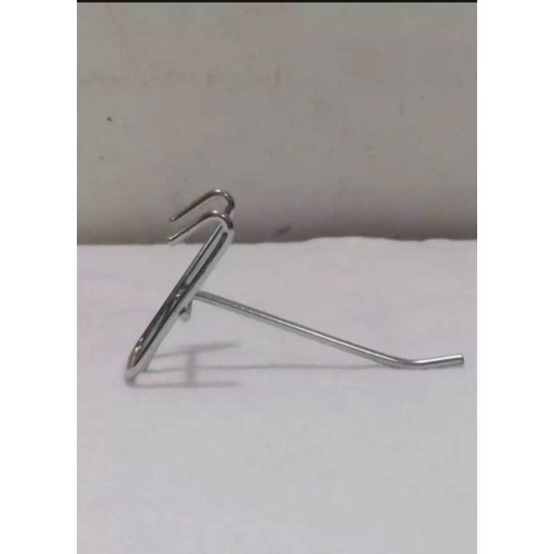 Jual single hook ram chrome besi 15cm/cantolan aksesoris | Shopee Indonesia